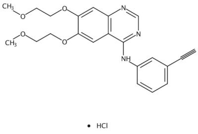 China Erlotinib Hydrochloride Pharmaceutical Active Ingredients CAS 183319-69-9 White To Off - White Powder for sale