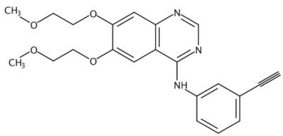 China Erlotinib Active Pharmaceutical Ingredients CAS 183321-74-6 393.44 Molecular Weight for sale