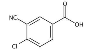 China 4-Chloro-3-cyanobenzoic acid ;Benzene Ring Compounds;CAS  117738-76-8 for sale