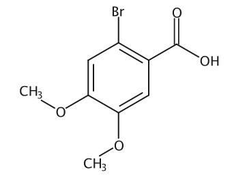 China 2-Bromo-4,5-dimethoxybenzoic acid ;Carboxylic Acid ;CAS    6286-46-0 for sale