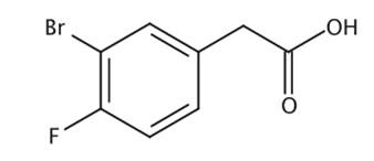 China 3-Bromo-4-fluorophenylacetic acid ;Carboxylic Acid ;CAS    194019-11-9 for sale