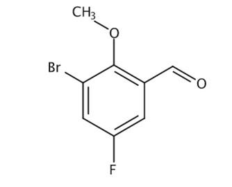 China 3-Bromo-5-fluoro-2-methoxybenzaldehyde ;Benzene Ring Compounds ;CAS    1009093-60-0 for sale