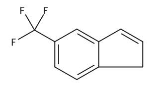 China 5-Trifluoromethyl-1H-indene ;Heterocyclic Organic Compounds ;CAS   869725-58-6 for sale