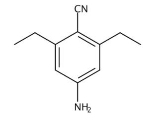 China 4-Amino-2,6-diethylbenzonitrile ;Benzene Ring Compounds ;CAS    1003708-27-7 for sale