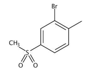 China 2-Bromo-4-methylsulfonyl-1-methylbenzene ;Benzene Ring Compounds;CAS    702672-96-6 for sale