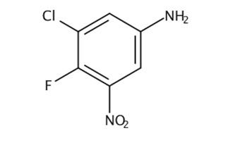China Benzenamine, 3-​chloro-​4-​fluoro-​5-​nitro- ;Benzene Ring Compounds;CAS 2092354-41-9 for sale