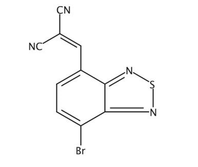 China 2-[(7-Bromo-2,1,3-benzothiadiazol-4-yl)methylene]propanedinitrile Organic Semiconductor Materials CAS 1335150-10-1 for sale