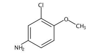 China 3-Chloro-4-(methyloxy)aniline ;Benzene Ring Compounds;CAS   5345-54-0 for sale