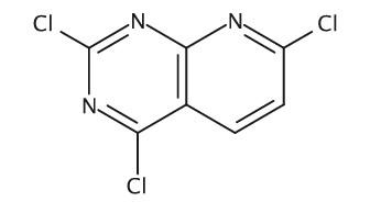 China CAS 938443-20-0 Heterocyclic Organic Compounds 2,4,7- Trichloropyrido [2,3-D] Pyrimidine for sale