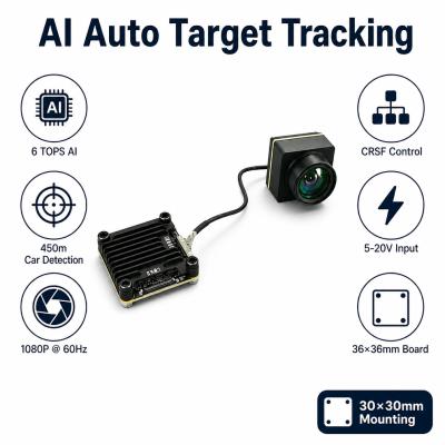 China 6 TOPS AI Target Tracking Camera Module for FPV Drone-1/1.8