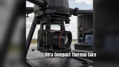 Ultra-Compact 256×192 VOx Thermal Imaging Camera Core Module — 19mm F1.0 Lens, CVBS Output, 12μm Pix