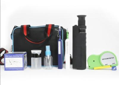 China Ferramentas de ensaio de fibras ópticas pretas Kit de limpeza à venda