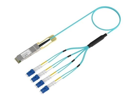 Quality 100G QSFP Active Optical Cable AOC Support Hot Pluggable For Data Center for sale
