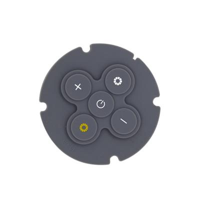 China Custom Circular Controller Keys Waterproof And Durable Silicone Rubber Keys for sale