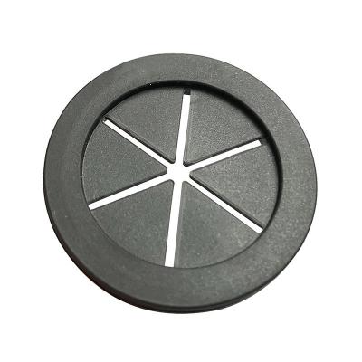 China Custom Silicone Round Soft Rubber Gasket 1 Mm Panel Thickness for sale