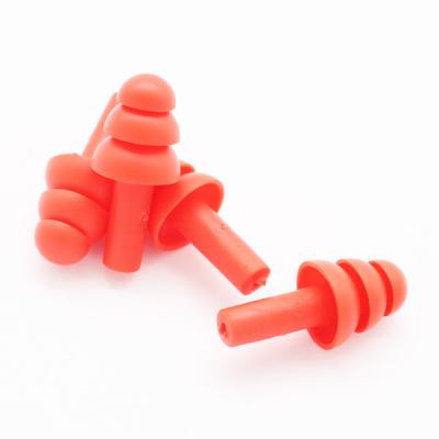 China Soft Silicone Earplugs Sleep Noise Prevention Reusable Noise Reducing for sale