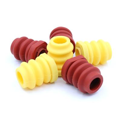 China Peças da borracha de silicone do molde do OEM que encaixotam o alcaloide resistente for sale