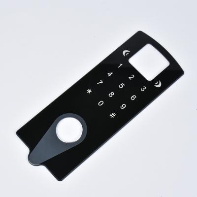 Cina Vetro di copertura acrilico dell'esposizione della serratura astuta su ordinazione con serigrafia in vendita