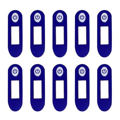 China OEM Switch Control Screen Printing PC Adhesive Cover Touch Switch Key Film Printing Panel for sale