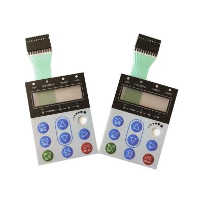 China Custom Pc Key Film Switch For Inverter Equipment for sale