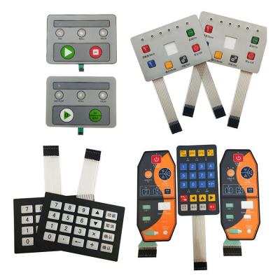China Custom Pc Key Film Switch For Inverter Equipment for sale