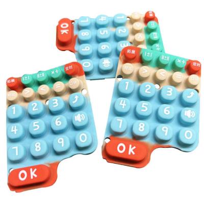 中国 柔軟なシリコンゴムキー パーソナライズされた産業用アプリケーション 販売のため