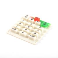 China Customized Silicone Rubber Key with Optional Backlight for Brightness Control for sale