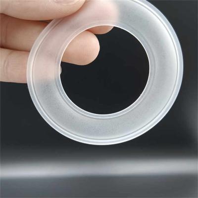China Custom Diaphragm Seals Medical Equipment Accessories Heat-Resistant Silicone Rubber Pads for sale