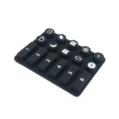 中国 定番のロゴ シリコンゴムキー 耐久性 販売のため