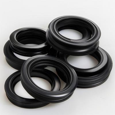 Cina Anelli O di gomma di silicone nera resistente all'abrasione per sigillatura in vendita