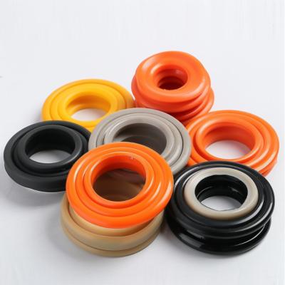 Cina Anelli O di gomma di silicone nera resistente all'abrasione per sigillatura in vendita