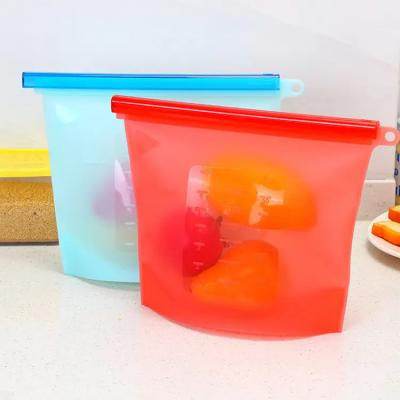 中国 シリコン食品保管袋,再利用可能な食品包装保管袋 販売のため