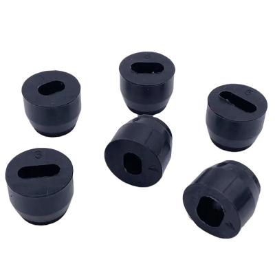 China Customized Rubber Parts Customized Anti Vibration Isolation Rubber Foot Pads Rubber Nozzles for sale