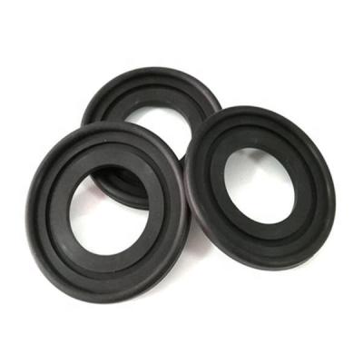 China Black Custom Silicone Rubber Pad, Anti Slip And Shock-Absorbing Pad, Black Solid for sale