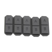 China Customized Silicone Button Solution Silicone Rubber Printing Button for sale