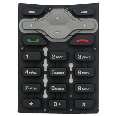 중국 맞춤형 가전 리모컨 실리콘 키보드 백 고무 몰딩 절단 가공 판매용