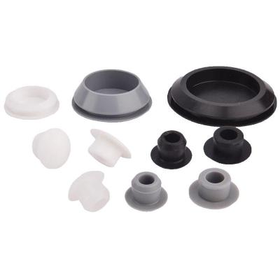 China Cone Shaped Buckle Silicone Rubber Customized T-shaped Plug Anti Slip for sale