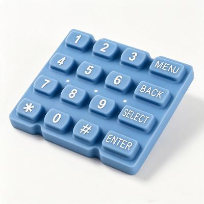 China Customized Silicone Rubber Buttons With Thickened And Durable Equipment for sale