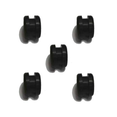 China Custom EPDM Silicone Rubber Grommet 90 Shore A Wire Insulation Sleeve for Automotive Panel for sale