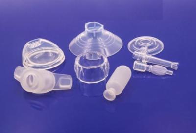 China Custom Medical Silicone Rubber Products Transparent High Elasticity for sale