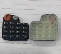 China Communication Intercom Custom Silicone Button With 2D Drawings for sale