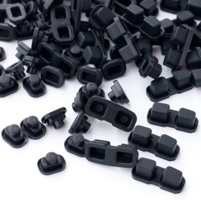 China 80 Shore A Conductive Silicone Rubber Buttons ISO9001 For Instrumentation for sale