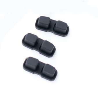 China 80 Shore A Conductive Silicone Rubber Buttons ISO9001 For Instrumentation for sale