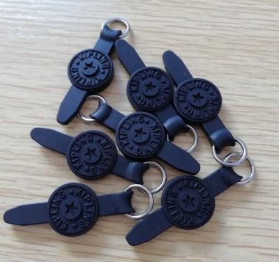 China ODM Metal Zipper Head 90 Shore A Silicone Zipper Puller for sale