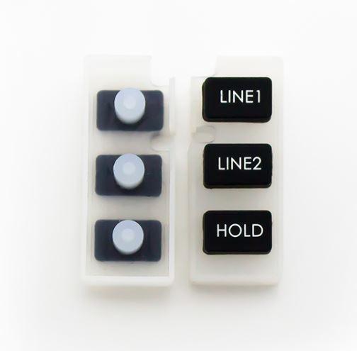90 Shore A Silicone Numeric Keypad For Electronic Equipment
