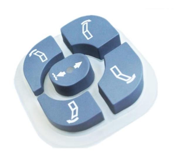 90 Shore A Silicone Numeric Keypad For Electronic Equipment