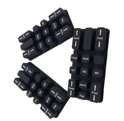 China 60 Shore A Silicone Membrane Switch Keyboard For Train for sale