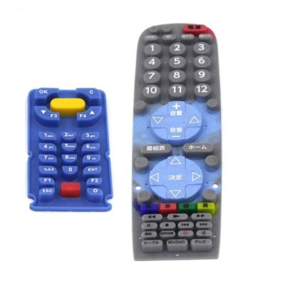Китай Нетоксическая клавиатура дистанционного управления силикона цвета pantone продается