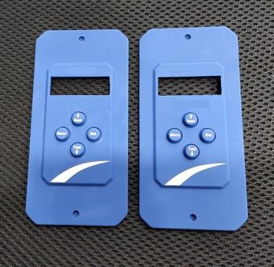 China Industrial Control Silicone Rubber Keypad Panel With Conductive Carbon Pill for sale