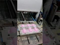 Fiambrera reutilizable del silicón del contenedor de almacenamiento de la comida con la cubierta grande